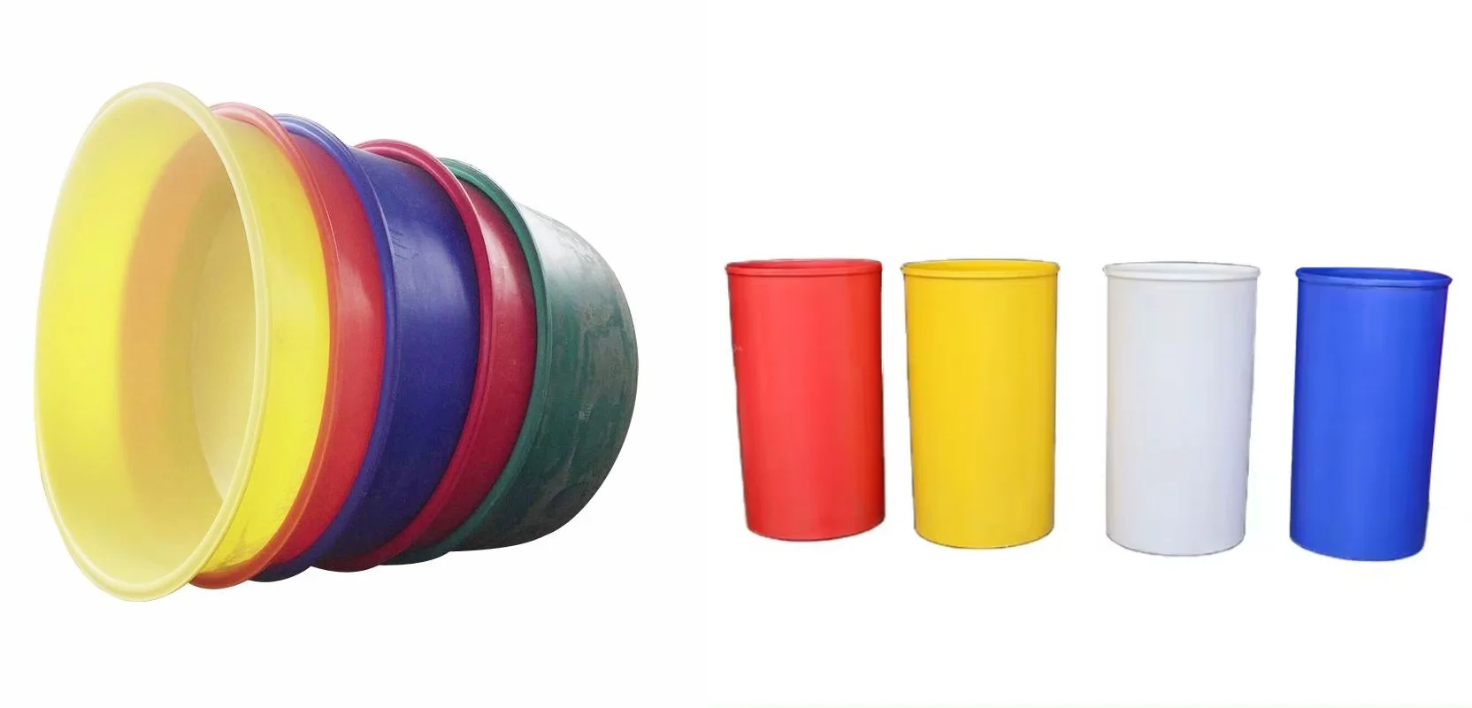 500 Gallon Round Open Top Poly Plastic Water Container