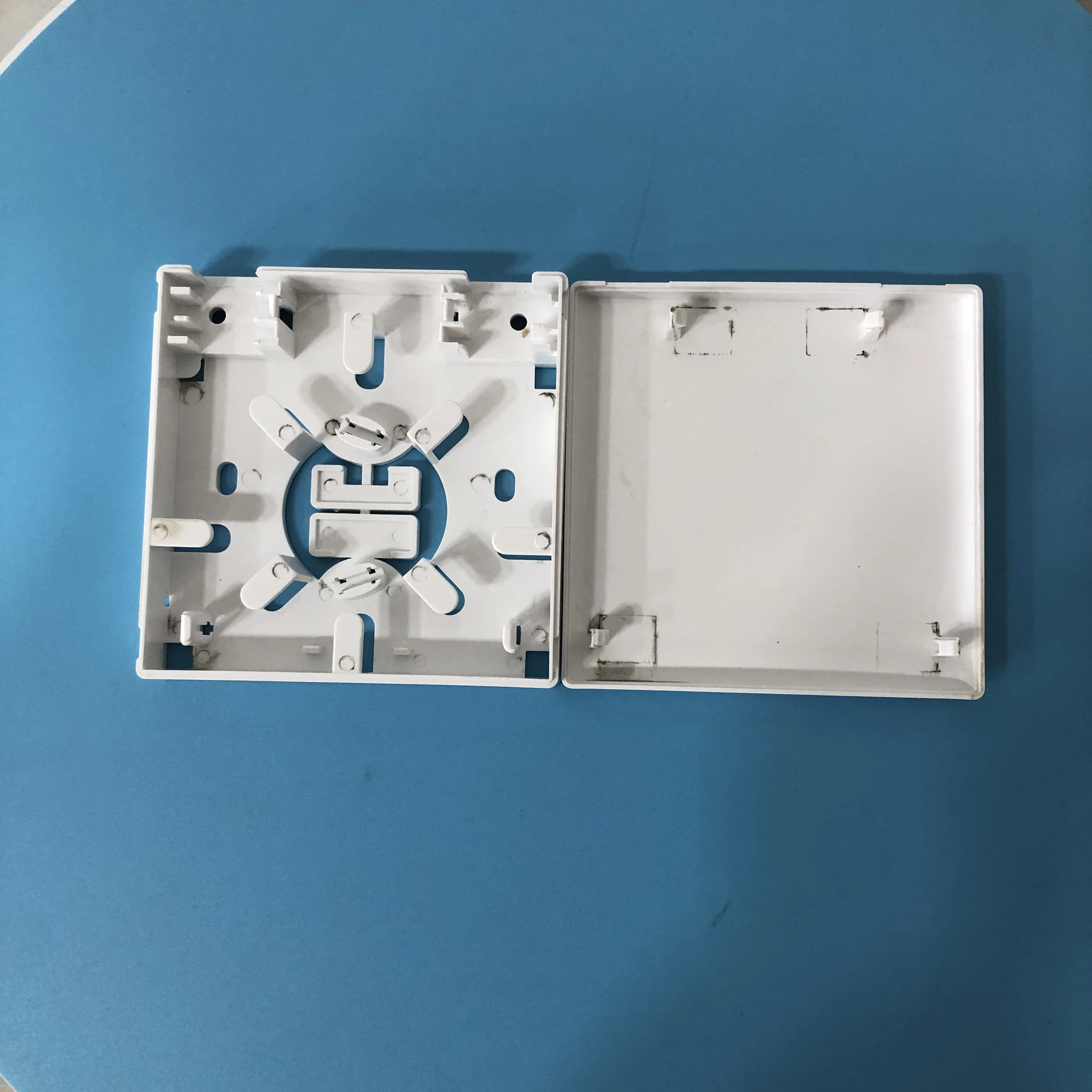 Hot Sale 2 Ports Fiber Optical Rosette Optical Faceplate Fibre Terminal ...