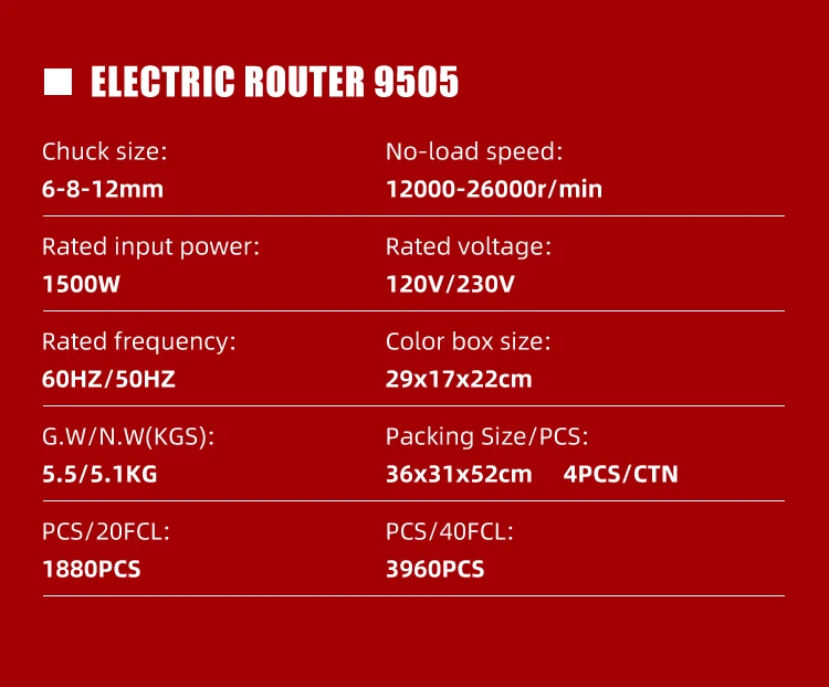 Lursky 1500w Wood Trimmer Router Wood Router Table From China Electric ...