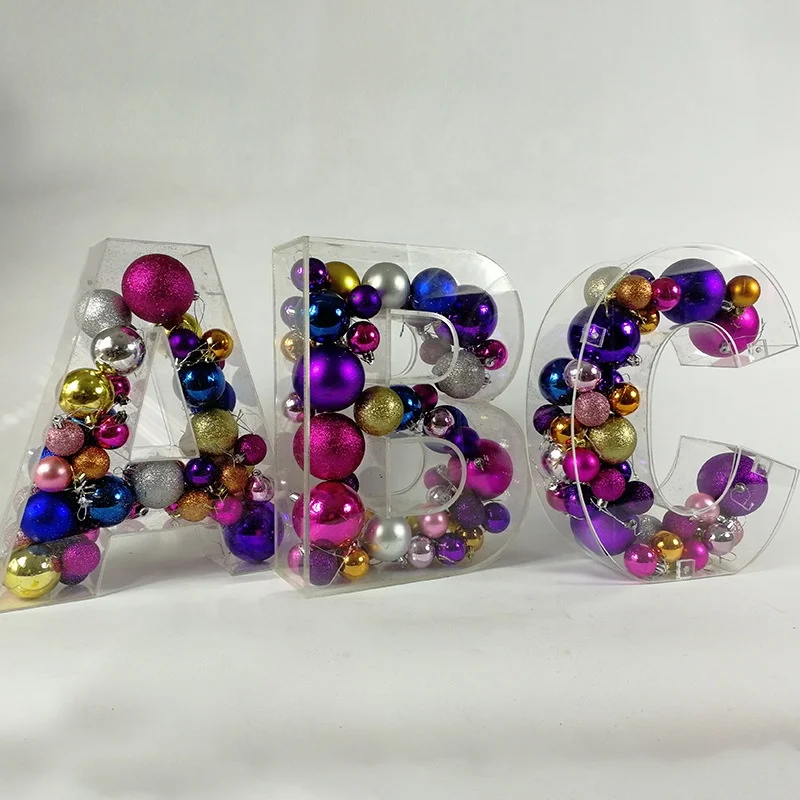 acrylic fillable letters $6| Alibaba.com