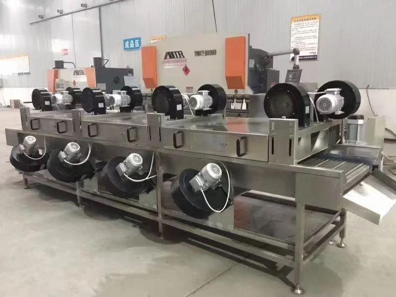 Stainless Steel Cooling Conveyor Machine - Efficient & Durable