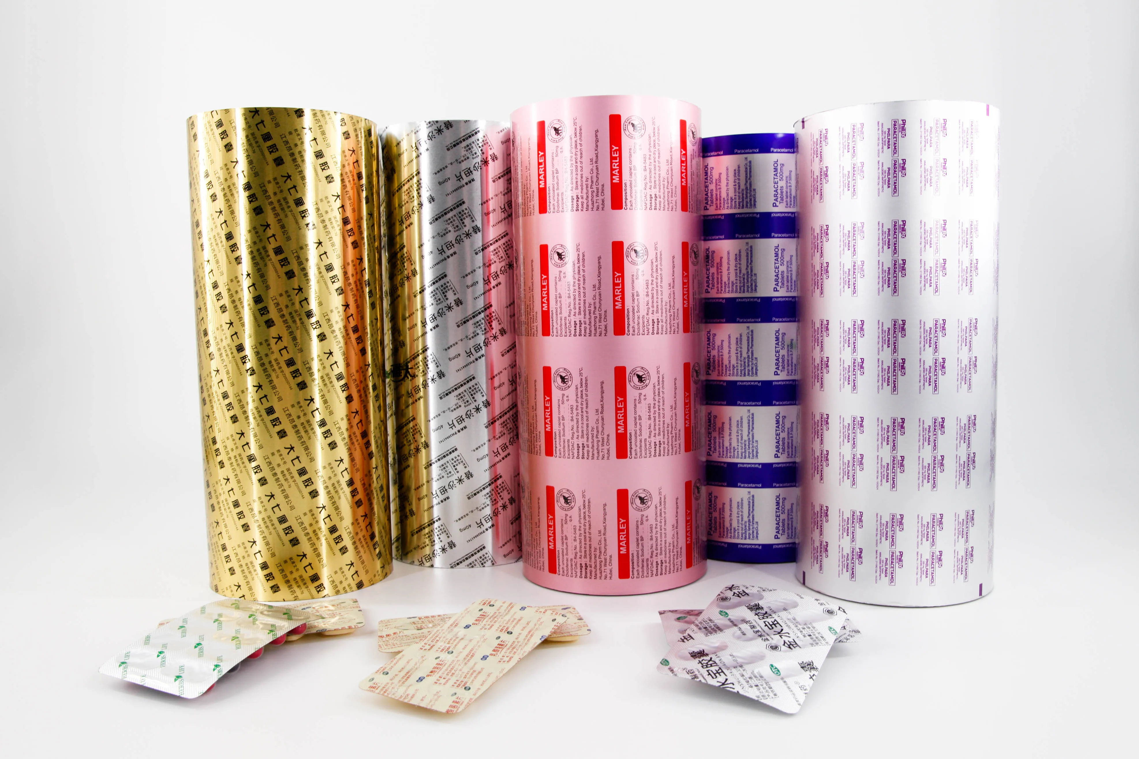 Custom Blister Packaging Medication Materials Pharmaceutical Aluminium ...