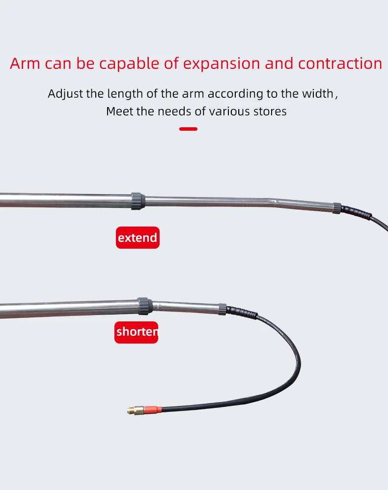 Auto Retractable High Pressure Car Wash Cantilever 360 Degrees ...