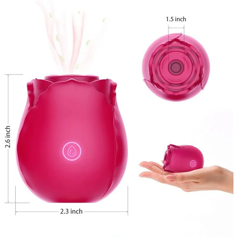 Rose Vibrator For Women Wholesale Custom Logo Clitoralis Stimulator