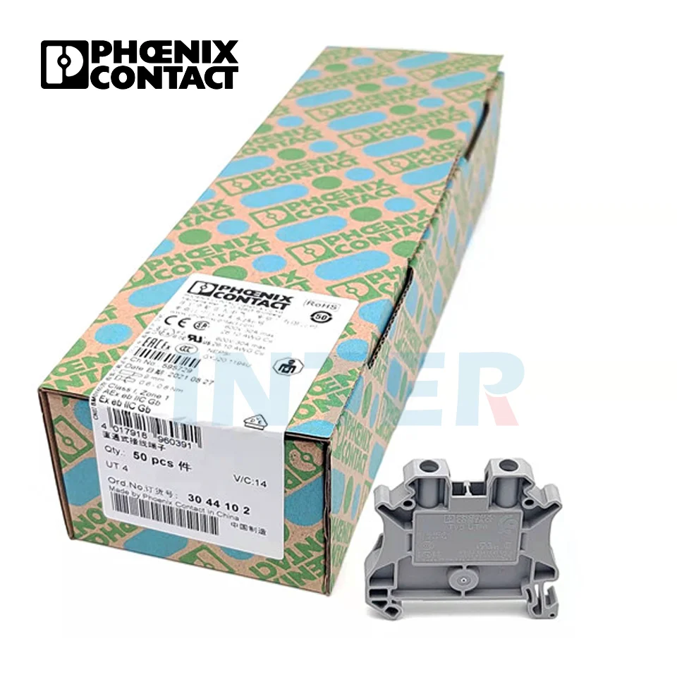 UT-4 Terminal Block - Reliable Phoenix Contact Solutions
