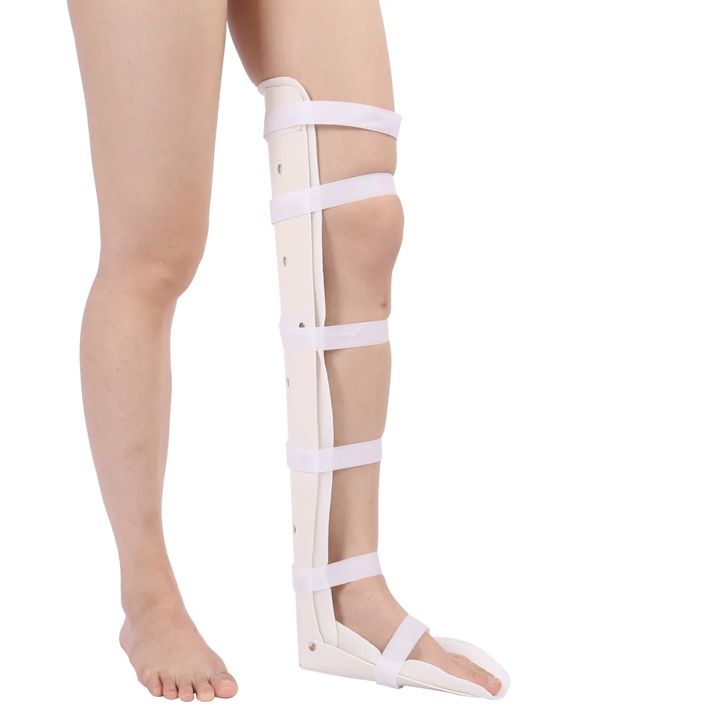 Medical Polymer Knee and Lower Limb Leg Brace Fracture Splint External ...