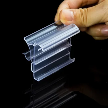Plastic Adjustable Price Holder Classic Esl Rail Solutions For ...