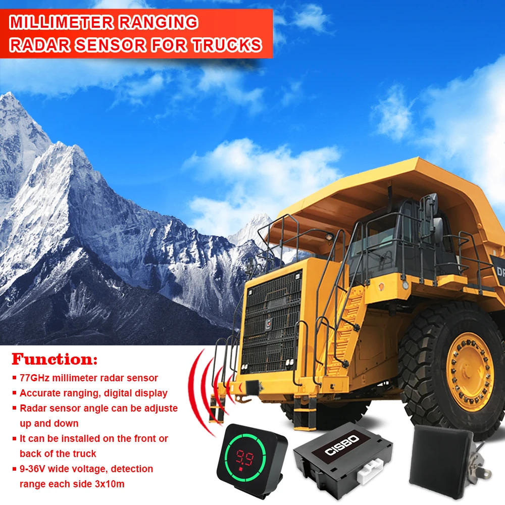 CISBO 77GHZ radar Based PWAS Proximity Warning Alert radar Parking ...