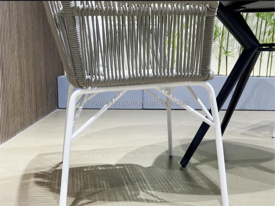 Dining Chair Rope Aluminum Royal Garden Outdoor Furniture - Buy Outdoor ...