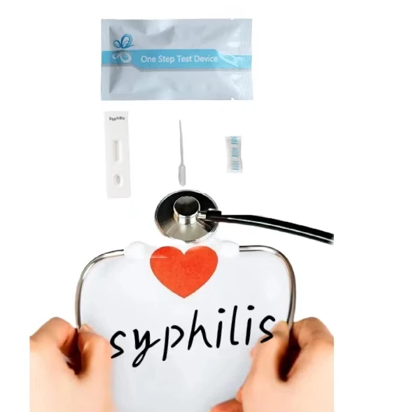 Sexually transmitted diseases Home self inspection AIDS test Syphilis ...