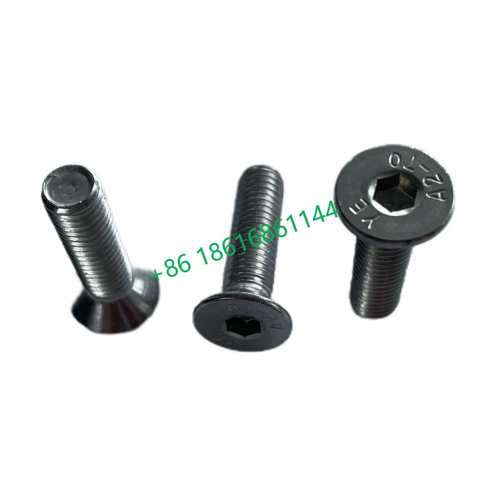 Din 7991 Pin Hex Countersunk Security Machine Screw - Buy Hexagon Socket Countersunk Head Cap ...