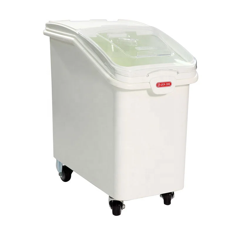 Commercial Kitchen Equiment Plastic Ingredient Bin Food Storage ...