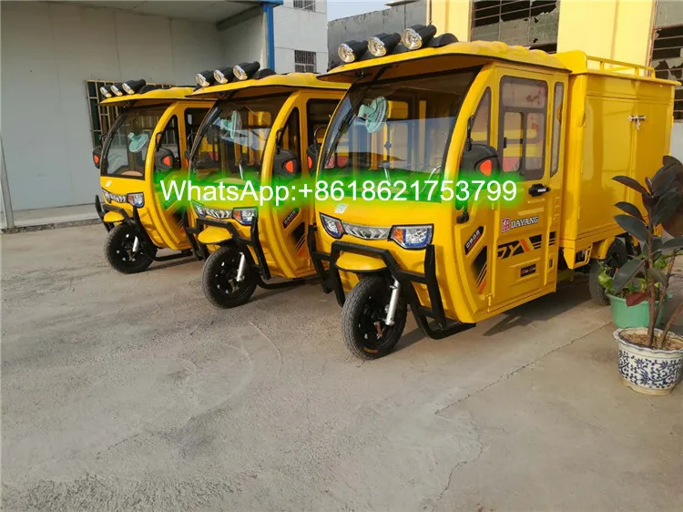 Full Closed Tricycle Washing - Efficient Car & Truck Cleaning