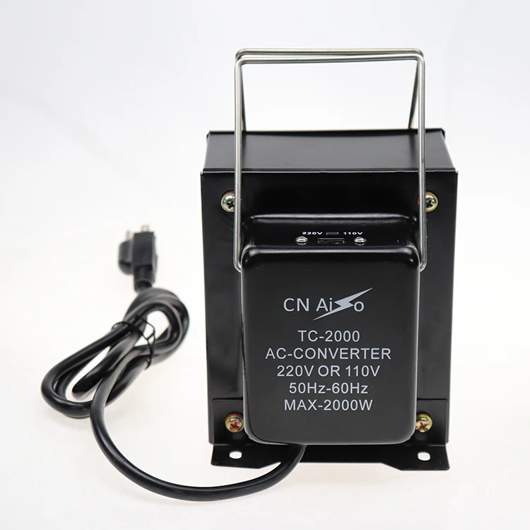 110V 220V 2000VA Voltage Converter - Step up and down Transformer