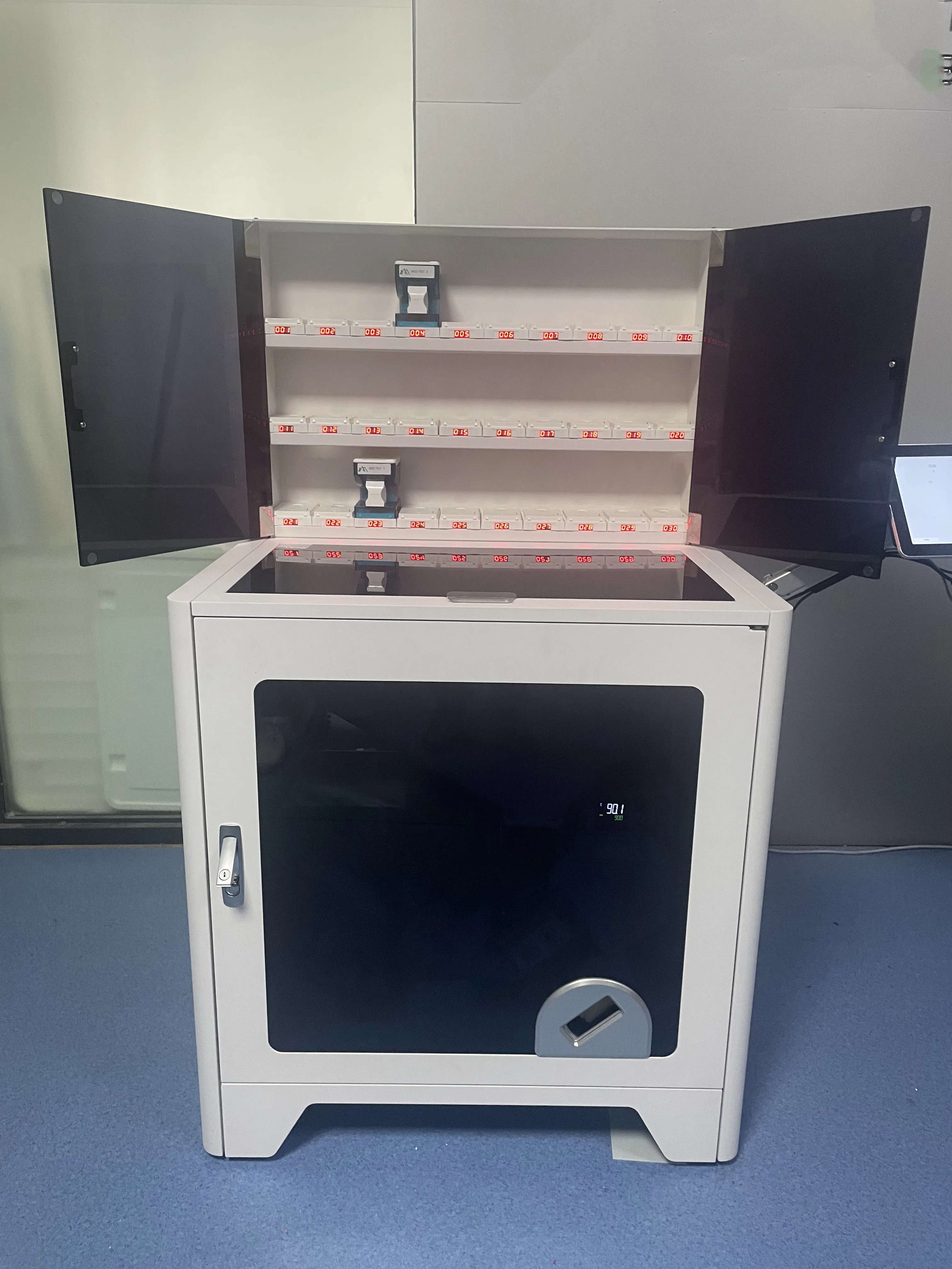 Hot Sale Automatic Vitamin Tablet Blister Packaging Dispensing Bar Code ...