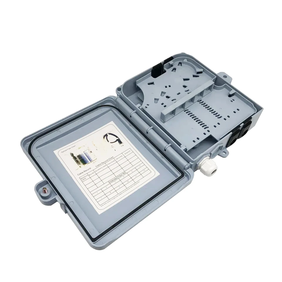 8/12 Core Ftth Fiber Optic Termination Box Distribution Box For Outdoor/indoor Nap Box Fiber ...