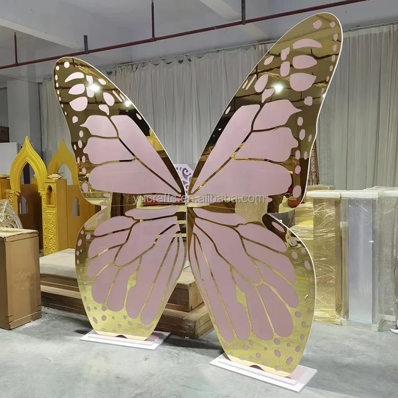 Customization Butterfly Backdrop Stand for Wedding Events