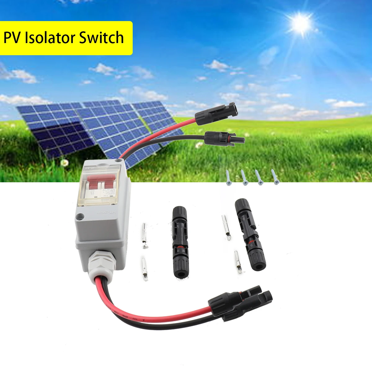 Dc/ac400v 30a Ip65 Pv Isolator Switch Disconnect Circuit Breaker For ...