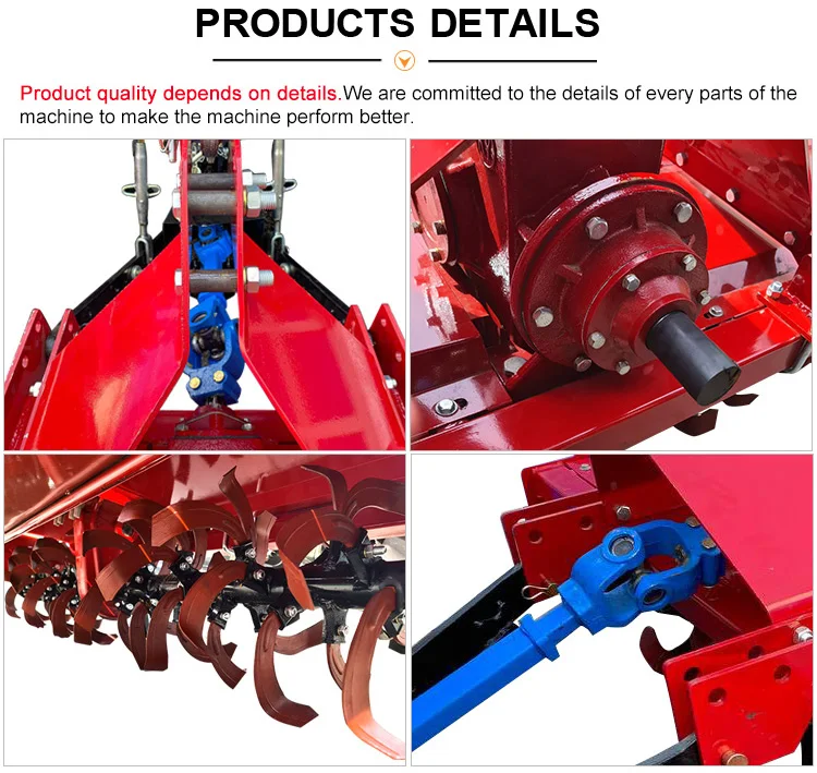 Garden Tools Tractor Heavy Rotocultivator Attachment 3pt Heavy Duty ...