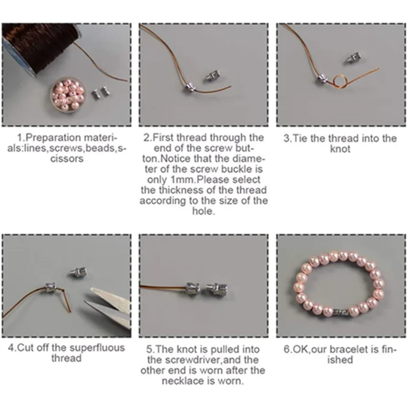 Barrel Screw Clasps - Durable & Versatile Jewelry Connectors