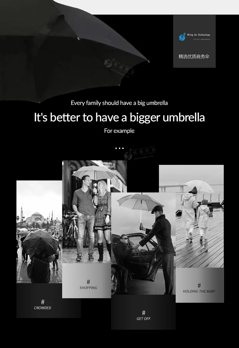 Erffa Werfa LM Special Automatic High-End Umbrella - Customizable