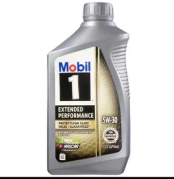 Mobil Oil Car Japanese Ow-20 All-synthetic Automotive Lubricant Car ...