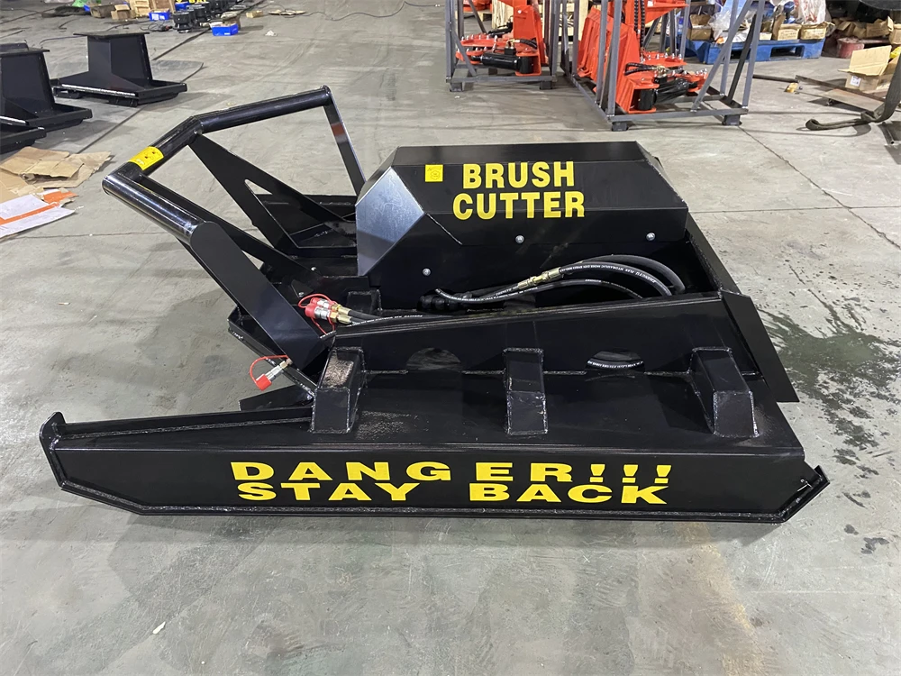 Skidsteer Loader Mulchers Land Clearing Attachments Heavy-duty Forestry ...