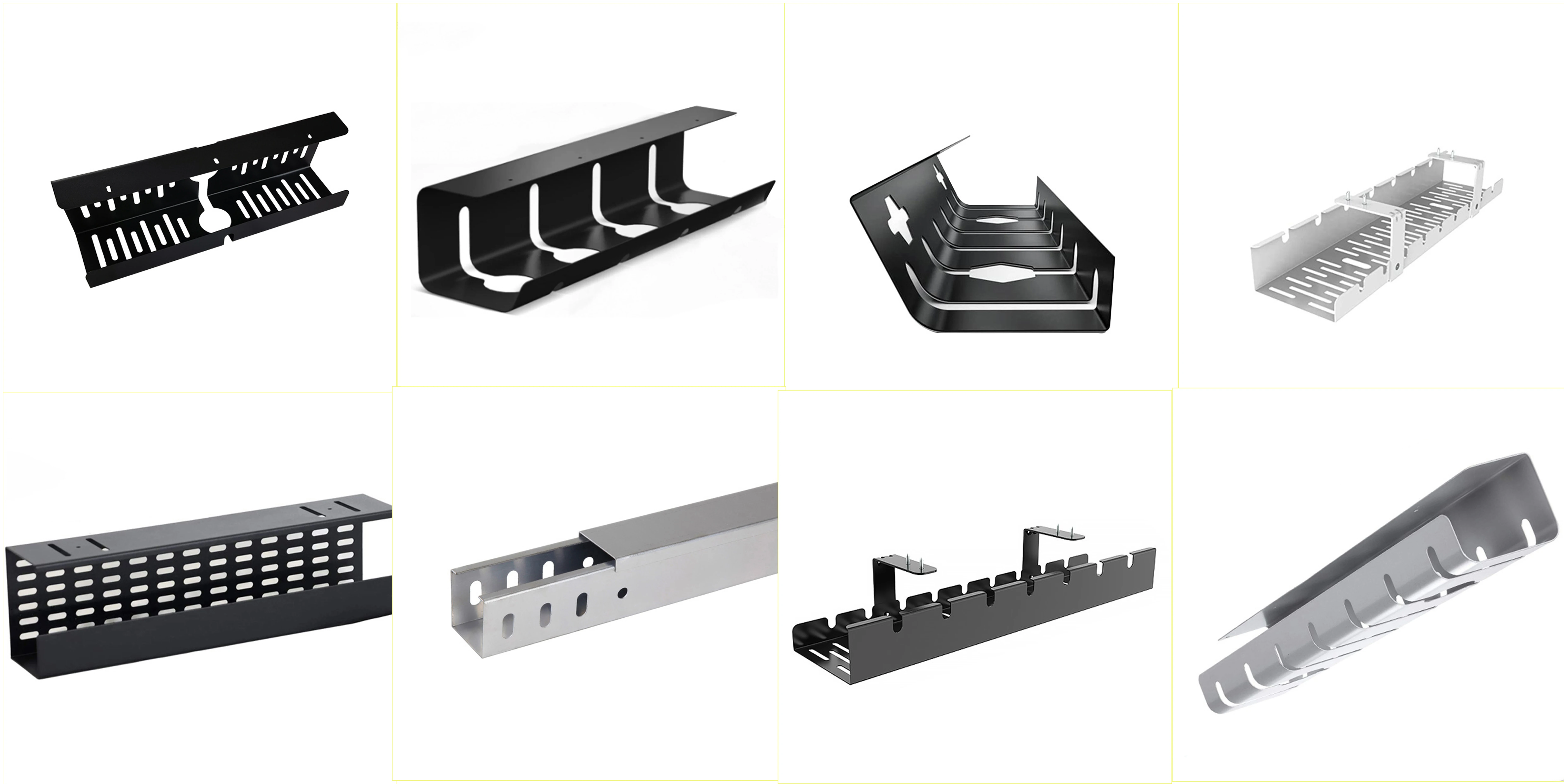 Under Desk Cable Management Tray Electric Wires Stainless Steel ...