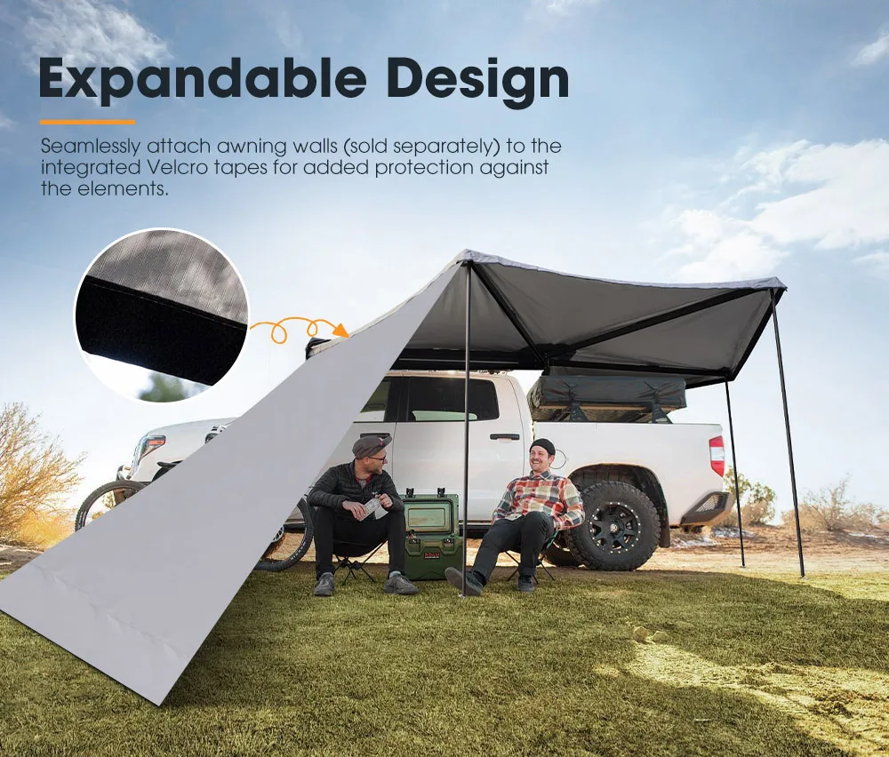 SAN HIMA 270 Degree Car Side Campervan Awning - Durable & Waterproof