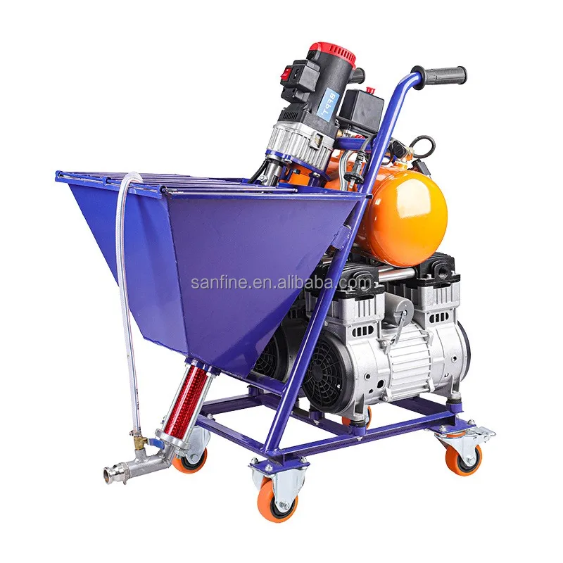 Multifunctional Waterproof Putty Spraying Machine by Sanfine