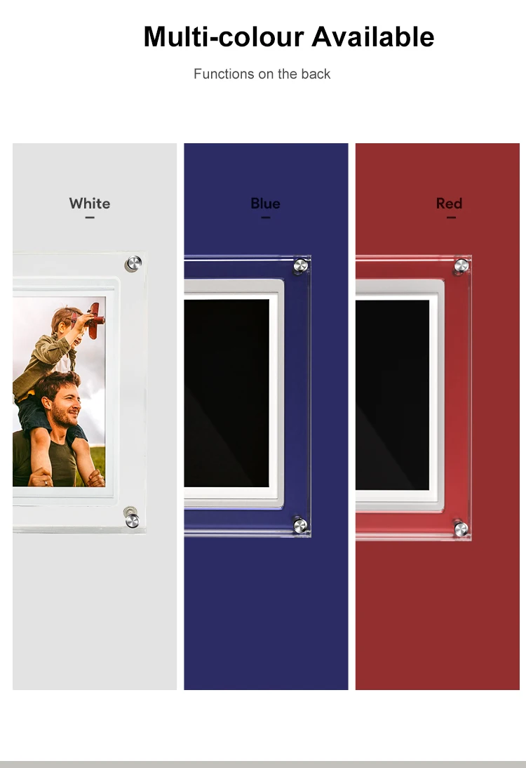 Frameo APP 10.1 Inch Frame with Touch Screen - Share Photos & Videos