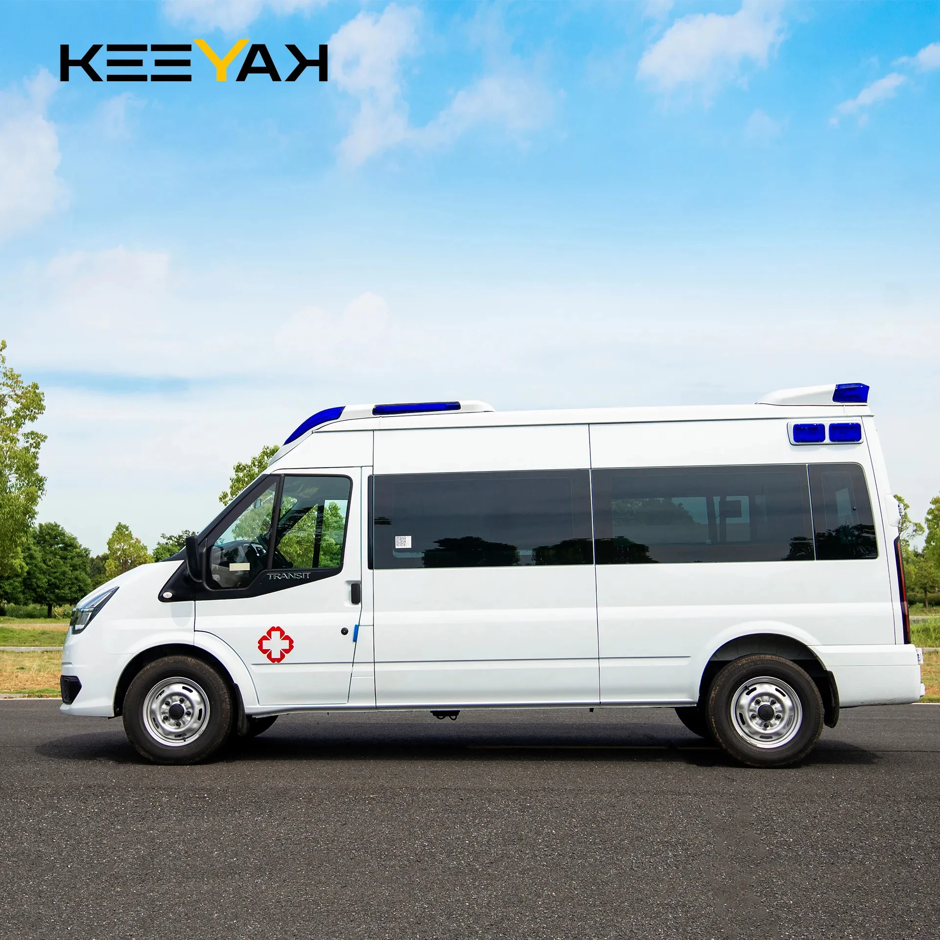 KEEYAK 2024 New Ford V348 Ambulance Vehicle Armored Vehicle 4x4 Five ...