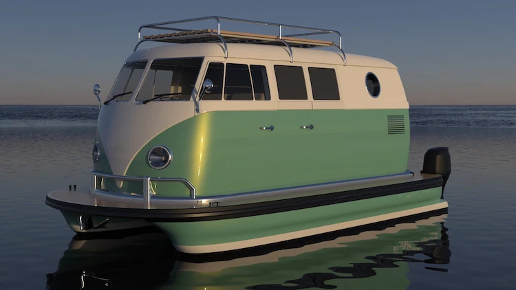 KinOcean New Creative Water Bus House Boat Pontoon Luxury Yachts with ...