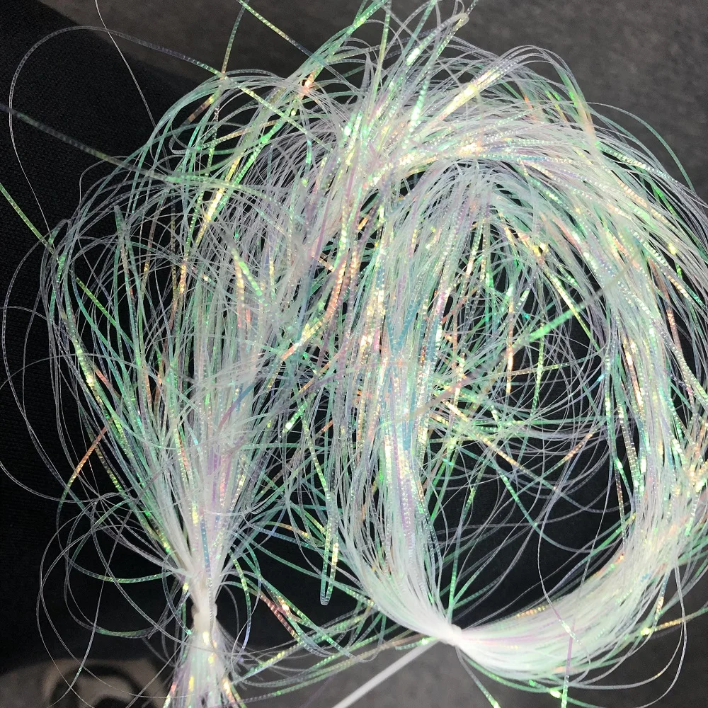 Fishscale 11 Colors Fly Tying Krinkle Flash Fly Tying Materials Crinkle ...