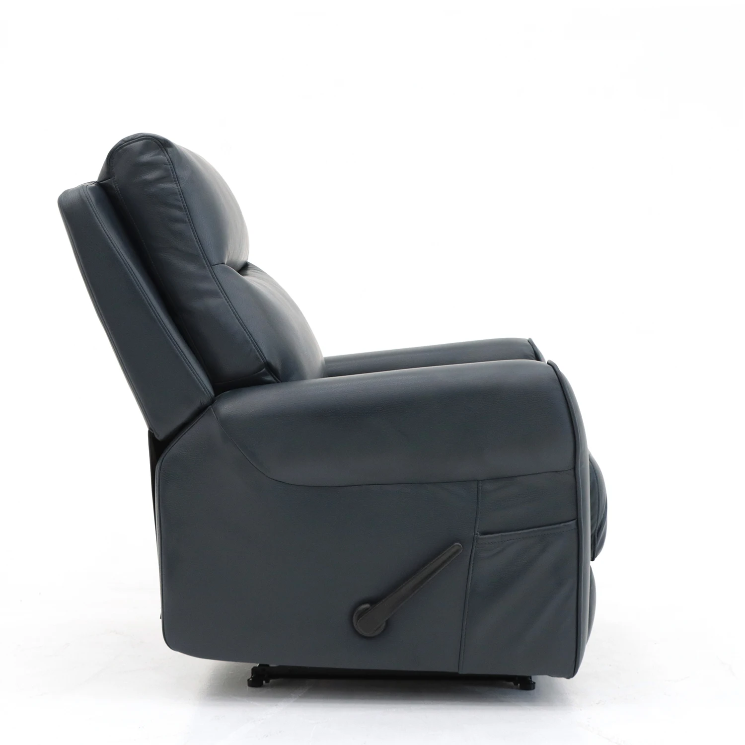 Geeksofa Modern Microfiber Fabric Manual Recliner Chair With Rocking ...