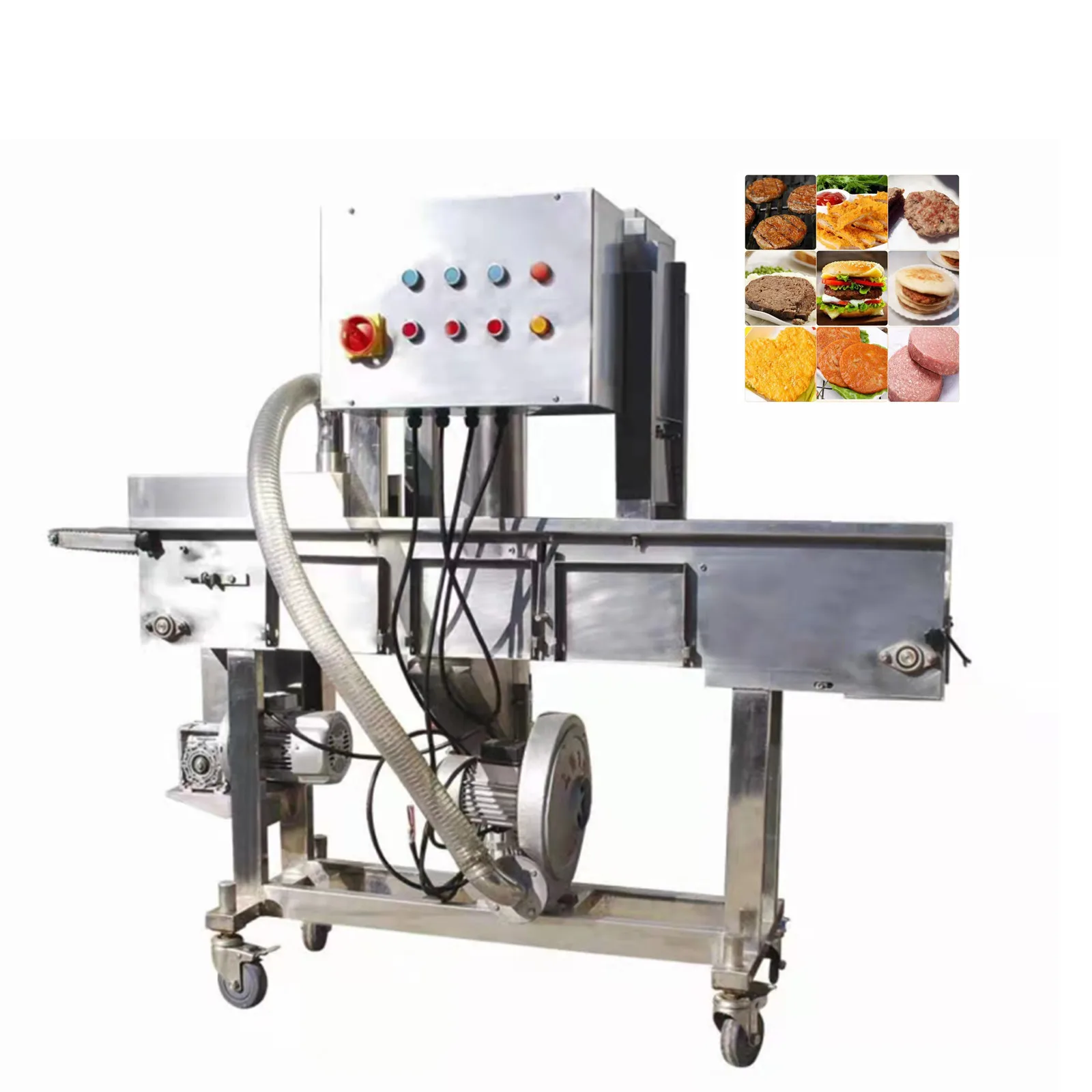Sus304 Electric Automatic Continuous Breaded Shrimp Battering Breading ...