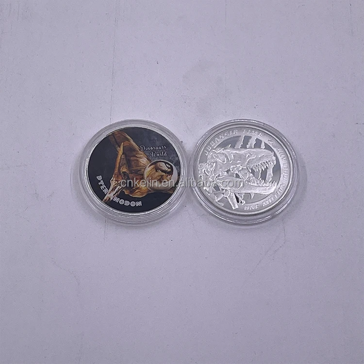 RTS 10 Models Jurassic-World Dinosaur Coin Set Collectible