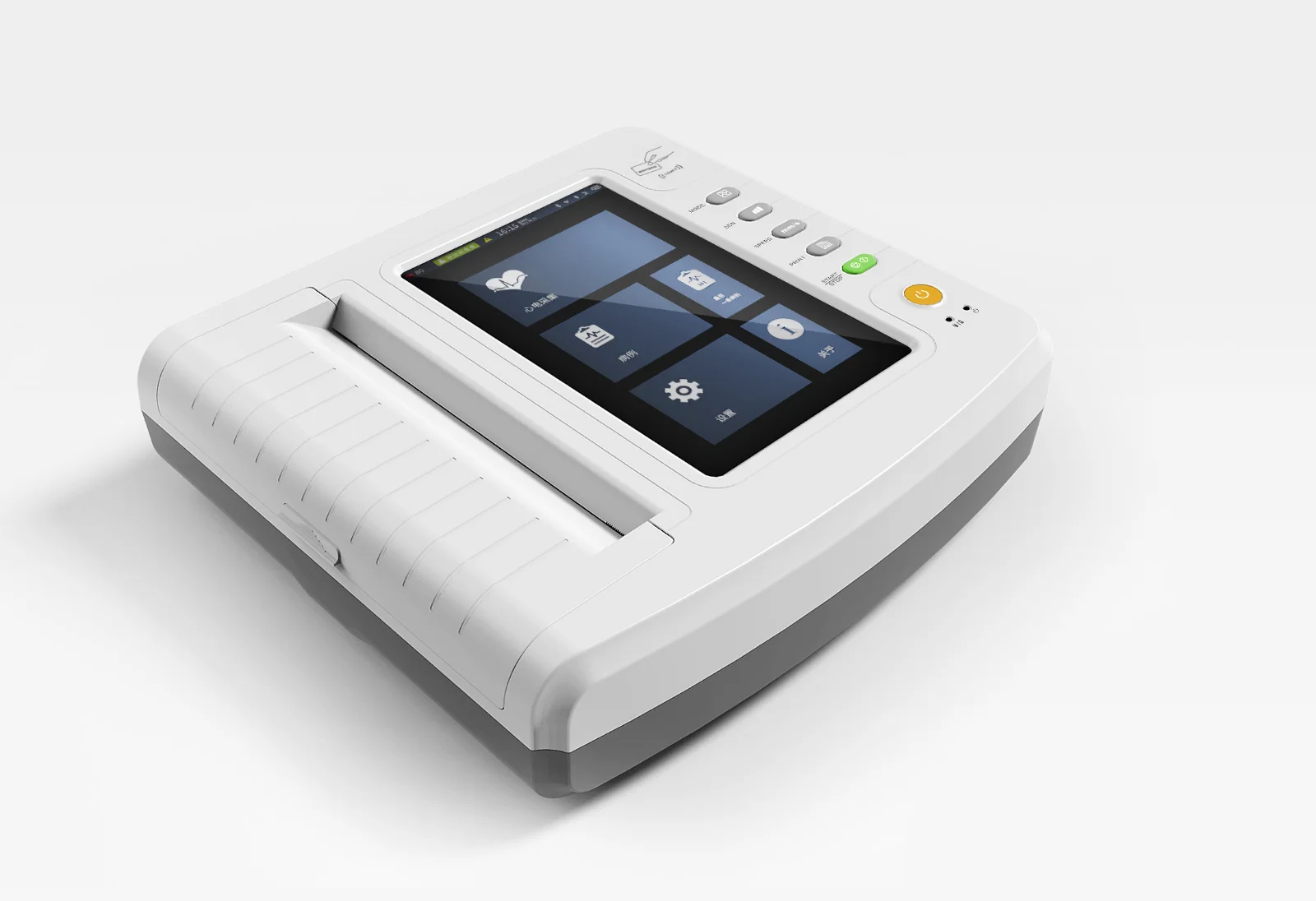 Contec Ecg1212g 12 Channel Portable Ecg Monitor Electrocardiography ...