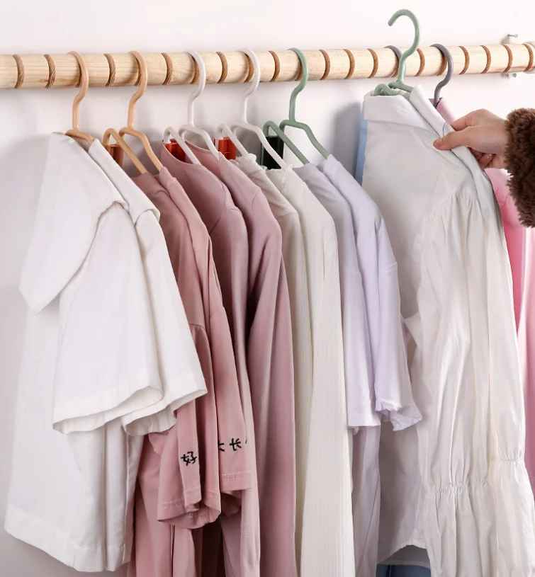 Lavinia Wholesale Multifunction Save Space Half Foldable Hanger Plastic