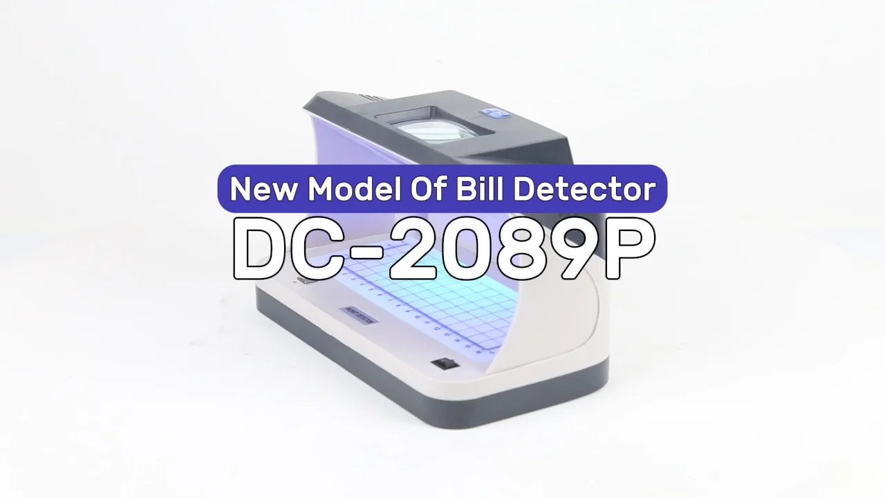 Dc-2089p Uv Mg Counterfeit Bill Detectors Detector Money Currency ...