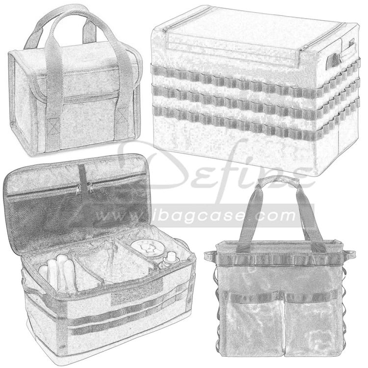 OEM/ODM Manufacturer Padded Solar Panel Carrying Case Canvas Camping ...