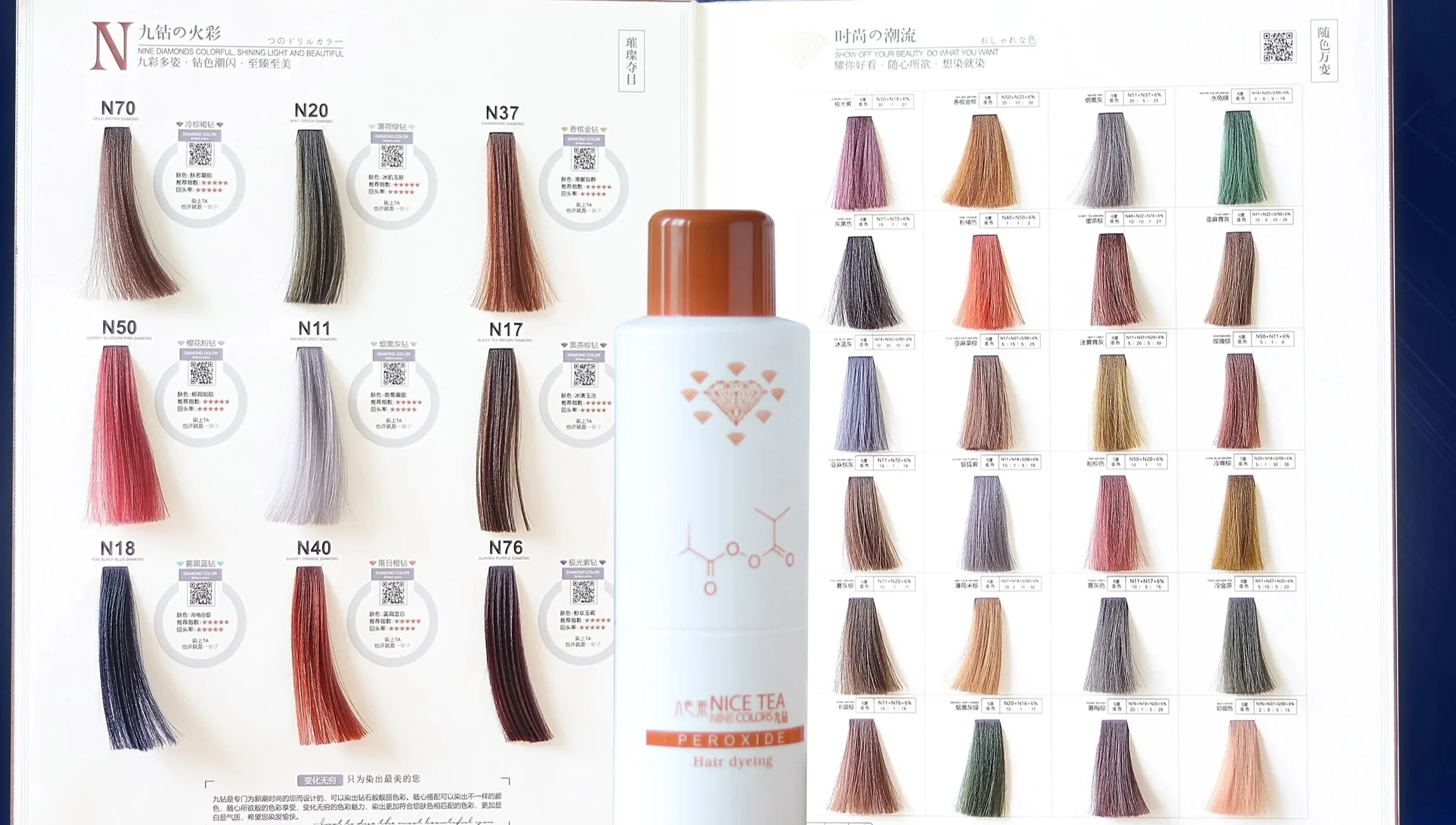 Haoxin High Quality Natural Hair Dye Private Label Permanent Hair Color ...