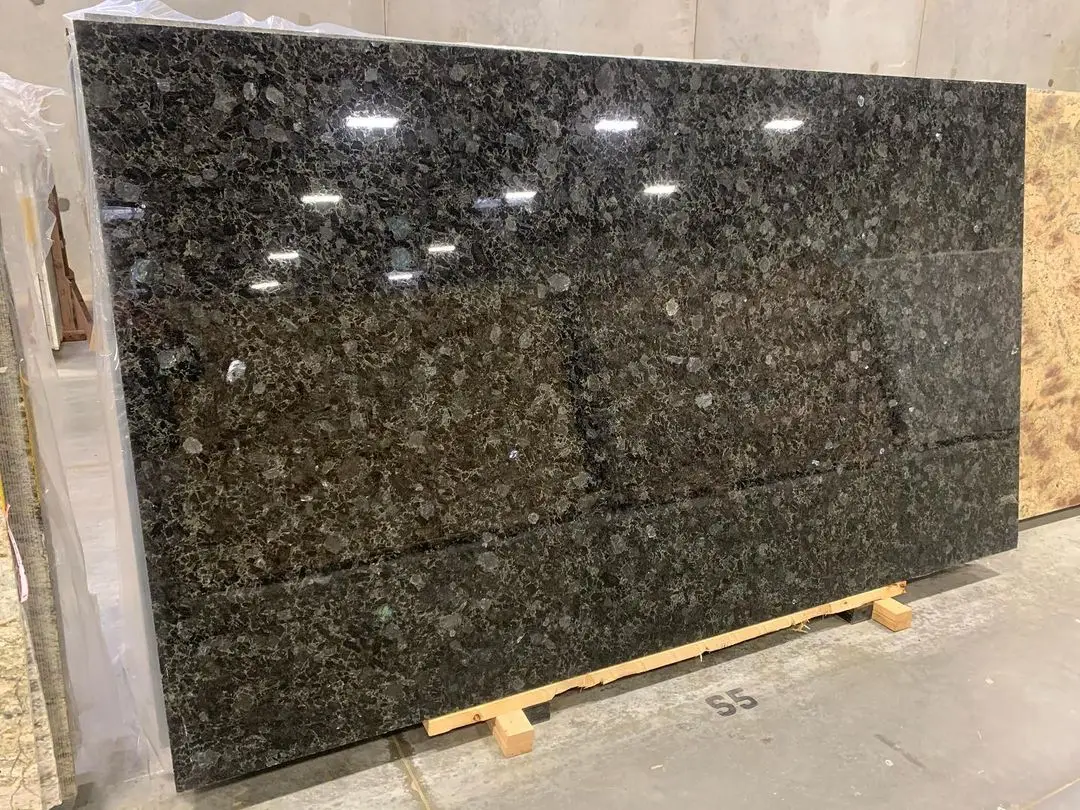 Volga Blue Granite Slabs - Elegant Natural Stone Flooring