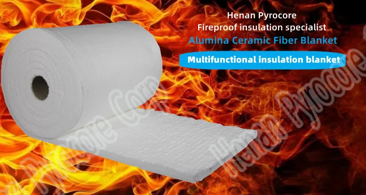 Tempmax 1600c Fireproofing High Heat Resistant Alumina Fiber Blanket ...