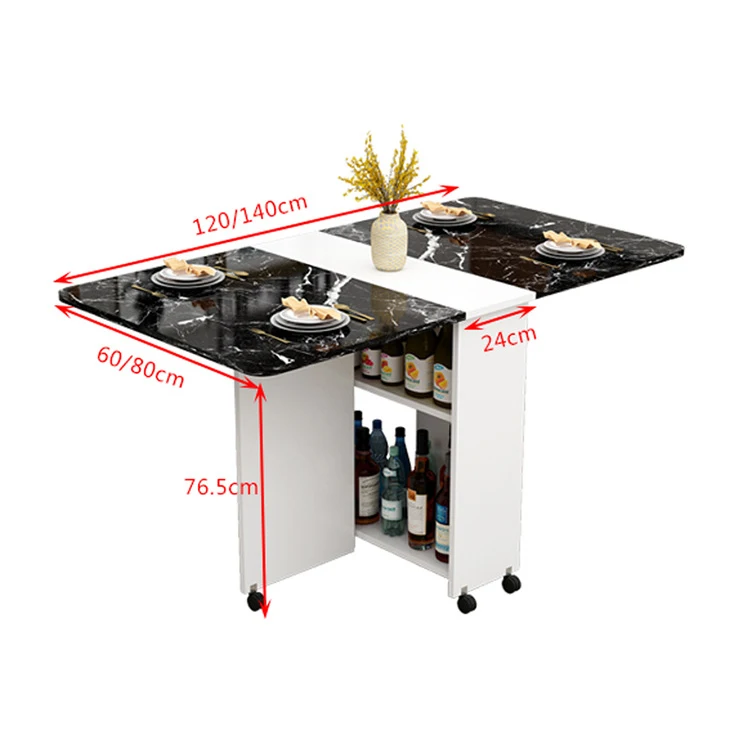 Easy To Move,Foldable Living Room Stylish Coffee Table Portable Folding ...