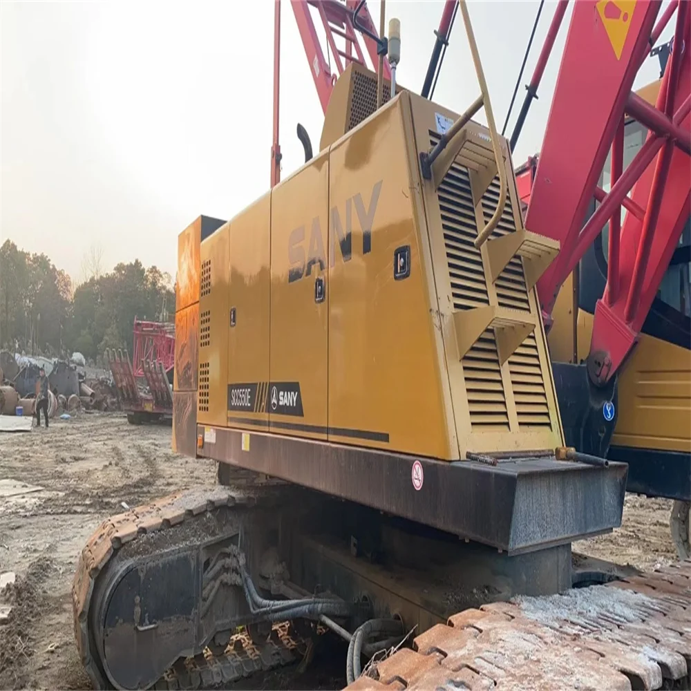 Sany 55t Used Crawler Crane Sany Scc550e Very New Machine Beautiful ...