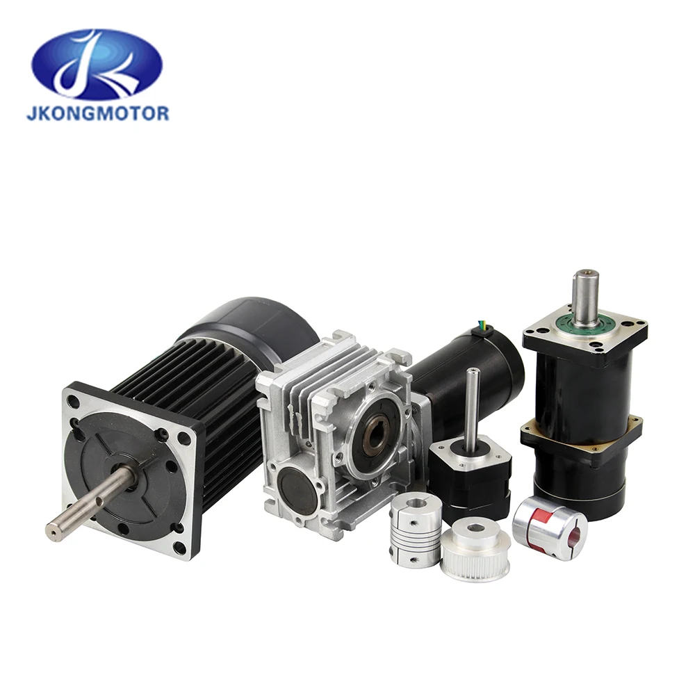 Jkongmotor 80mm Brushless DC Motors - 12v to 48v Options