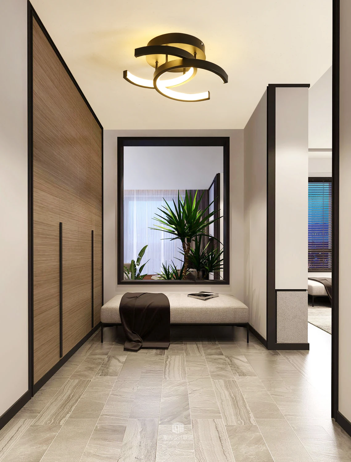 Modern Creative Home Decor LED Strip Lights for Entrances