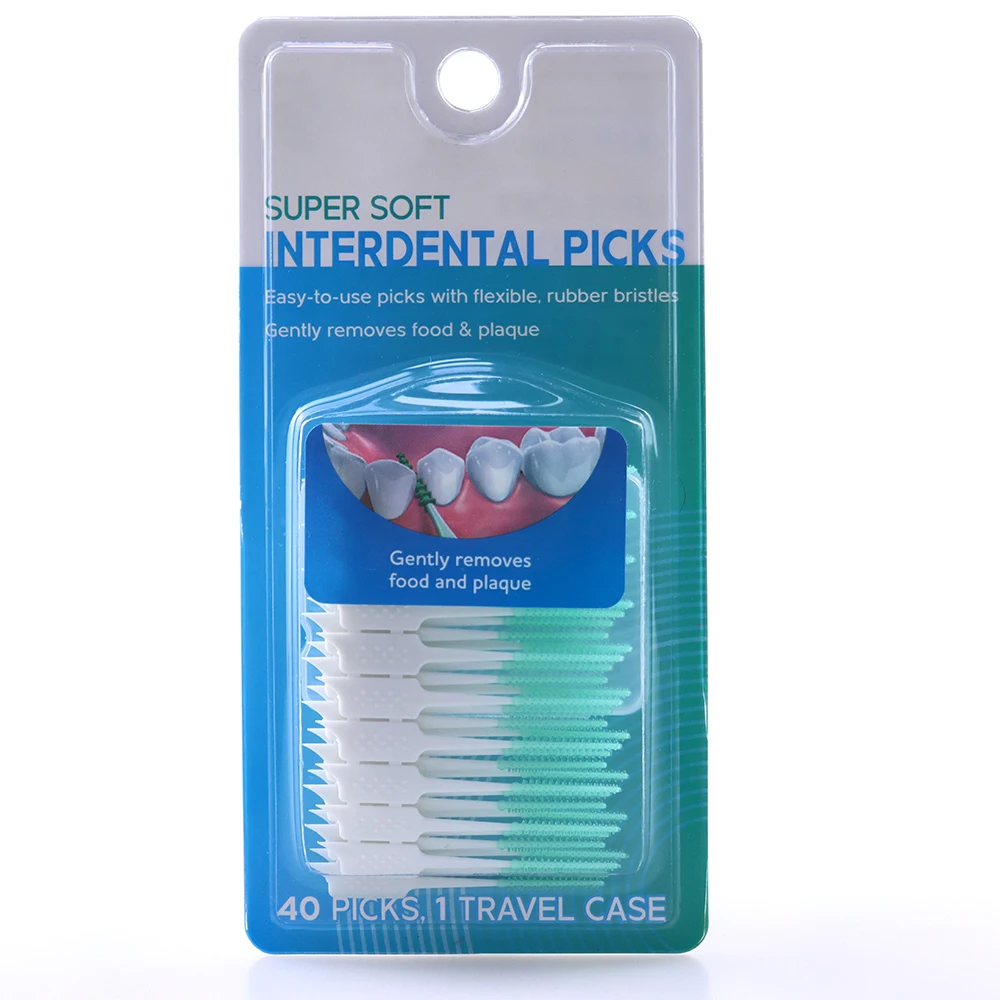 Customized Interdental Brush Toothpick - Soft Rubber