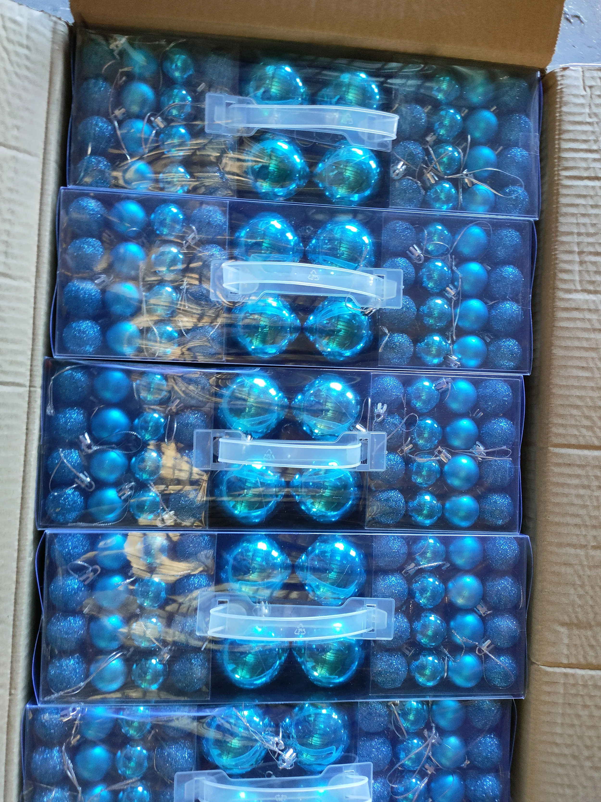 100 Pcs Christmas Balls - Decorative Ornaments for Trees